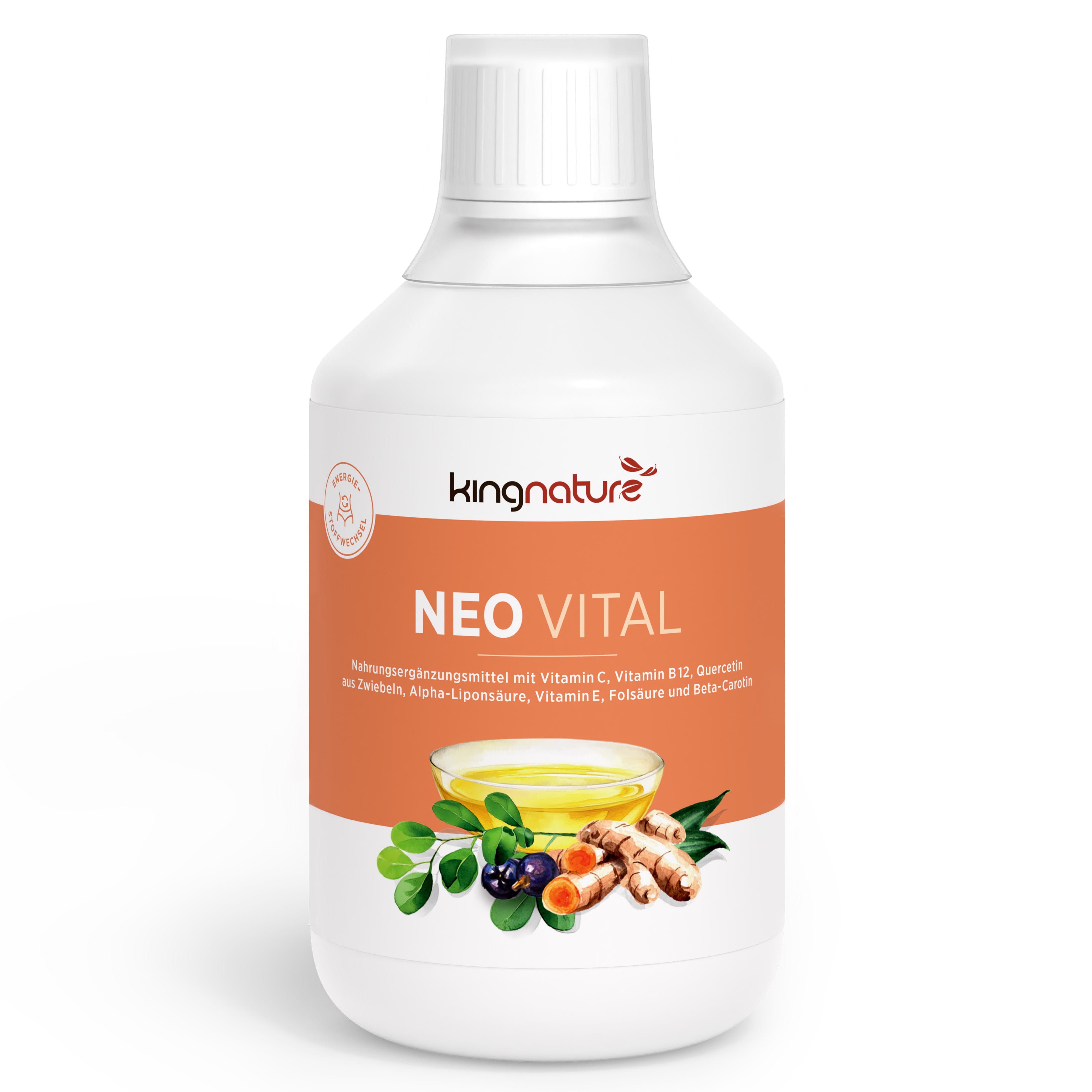 Neovital – 450 ml bioverfügbare Vitamine | vegan | kingnature