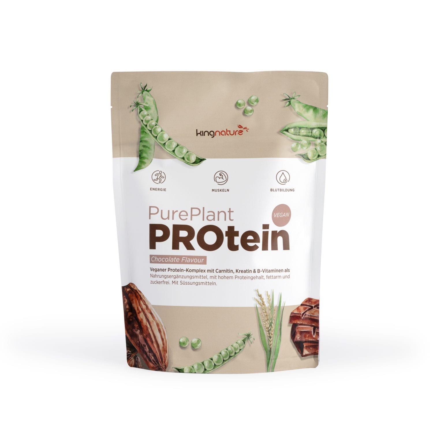 PurePlantProtein - Veganes Proteinpulver von kingnature