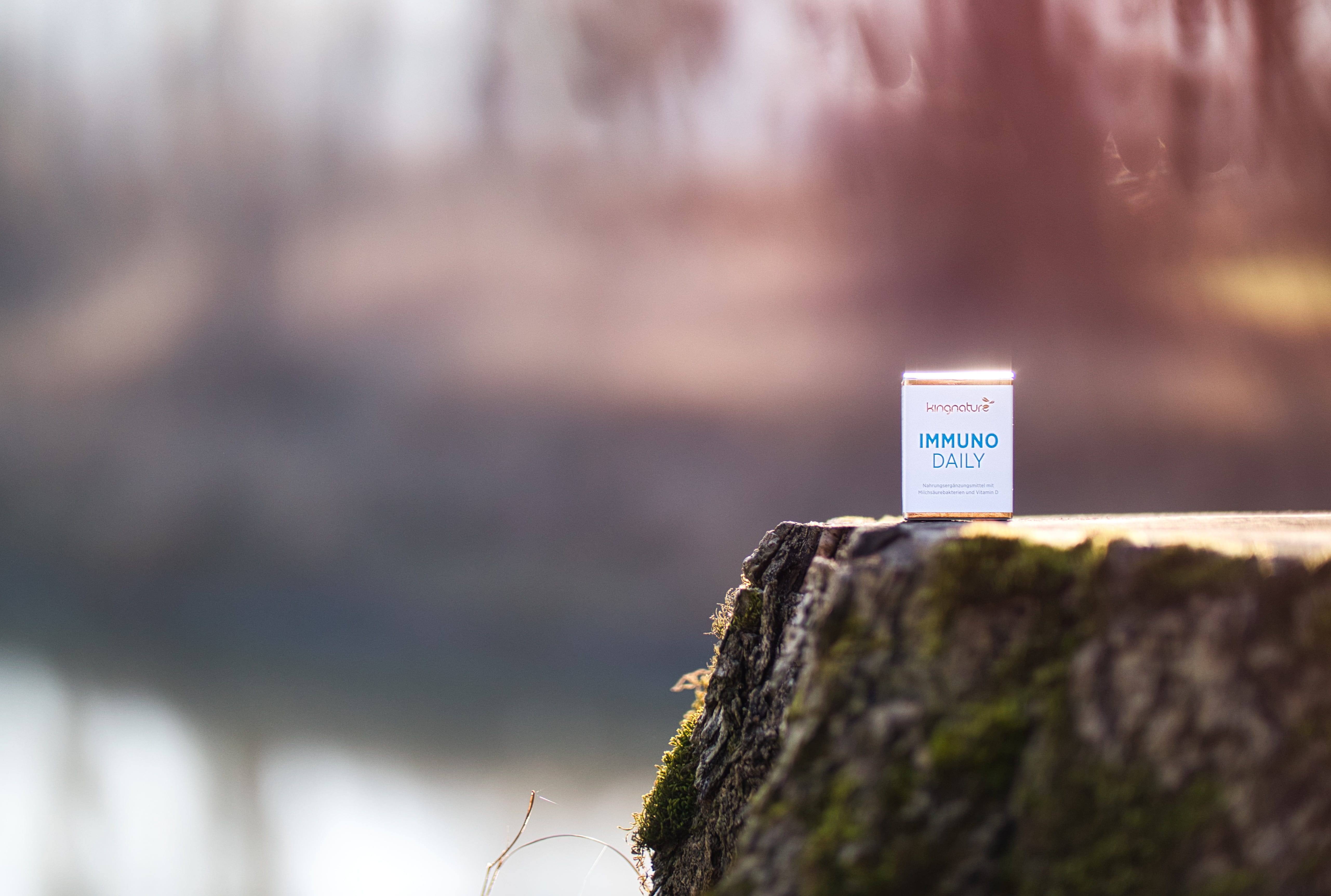 Immuno Daily - 60 capsules à 100 mg | 100% natural | kingnature